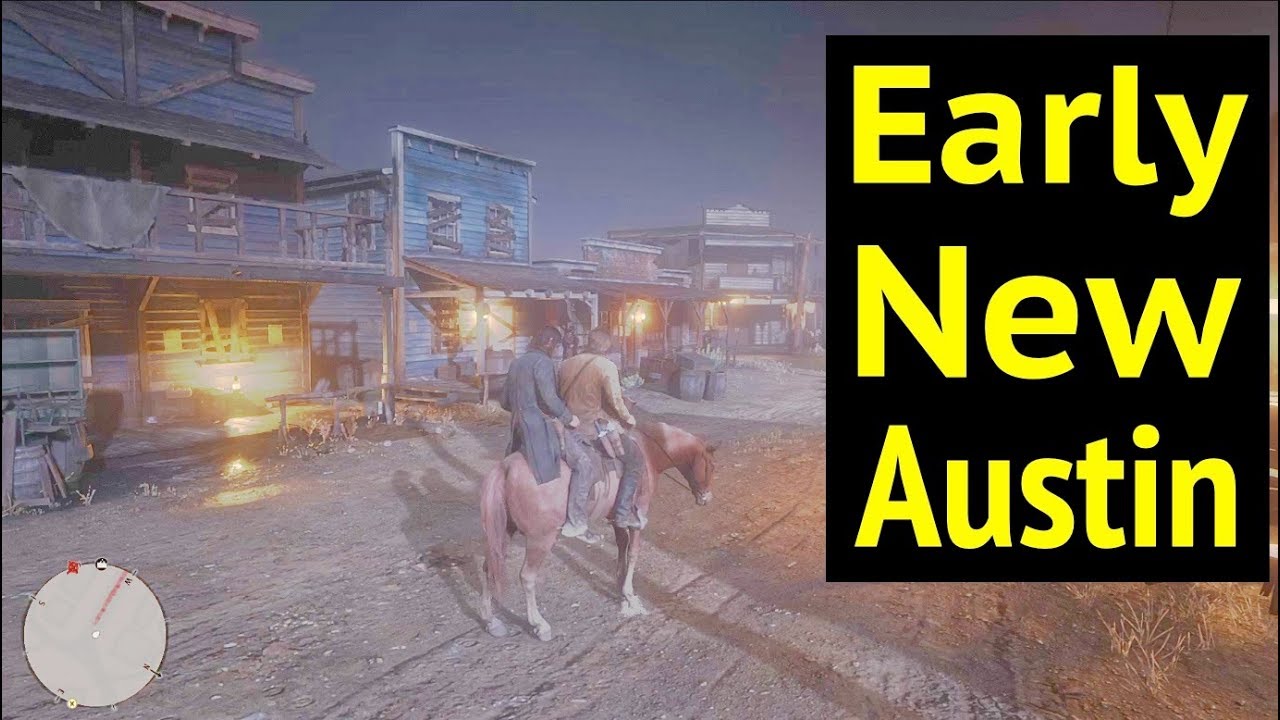 Early New Austin in Red Dead Redemption 2 (RDR2): Otis Miller's ...
