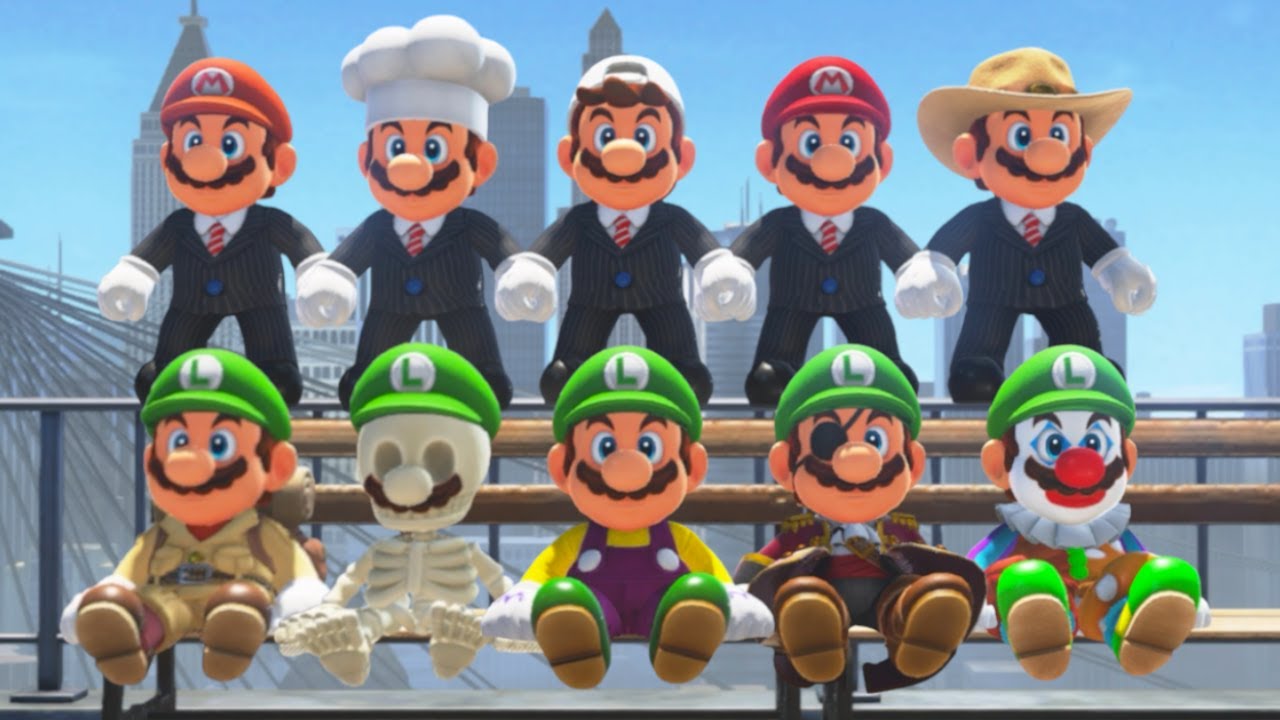 Mario Odyssey Hide and Seek just got LARGER - YouTube