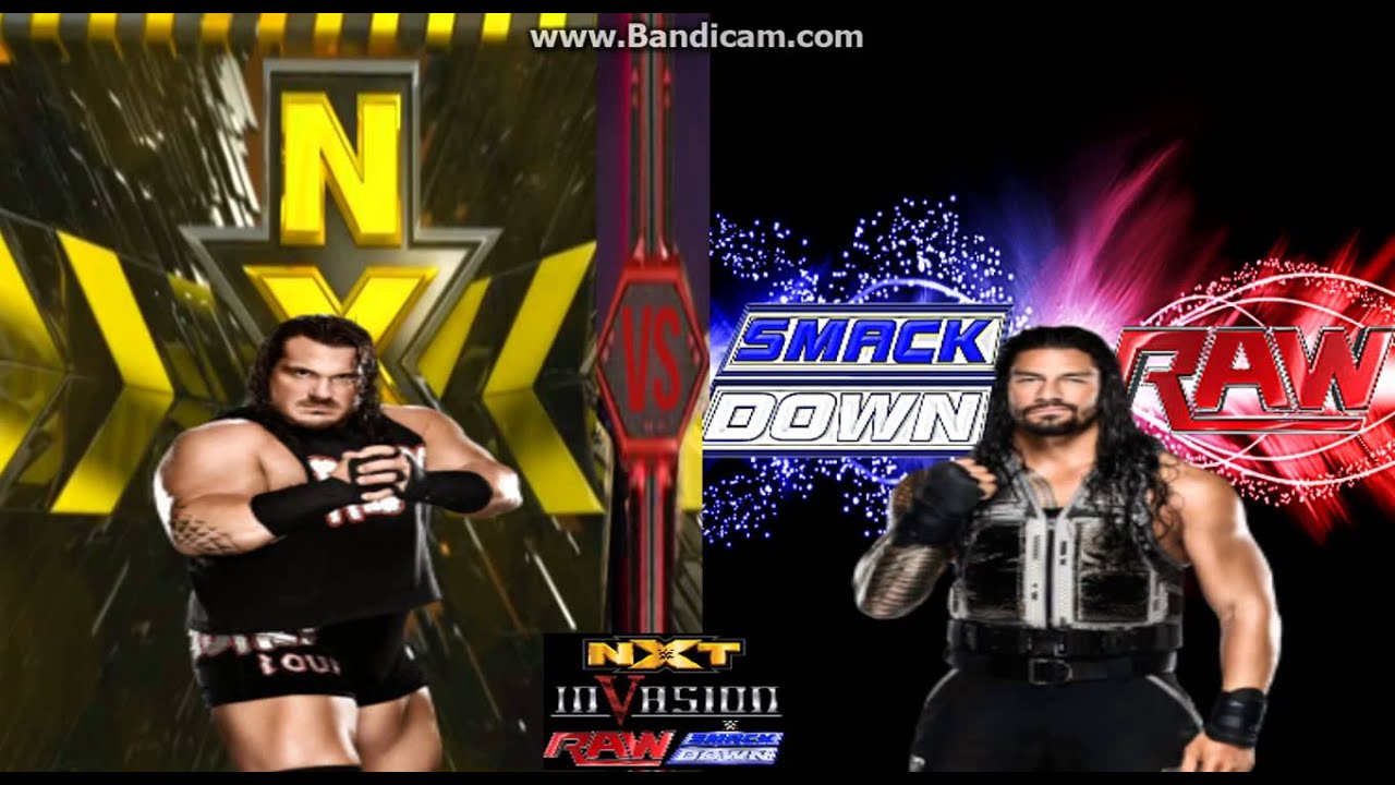 NXT VS WWE PPV MATCH CARD - YouTube