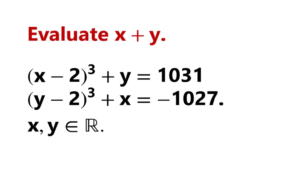 How to evaluate the algebraic expression? | A nice system of equation ...