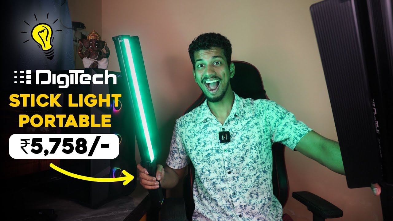 ₹5,758 - DIGITEK (DSL-30W RGB) Stick Light Portable Handheld RGB LED ...