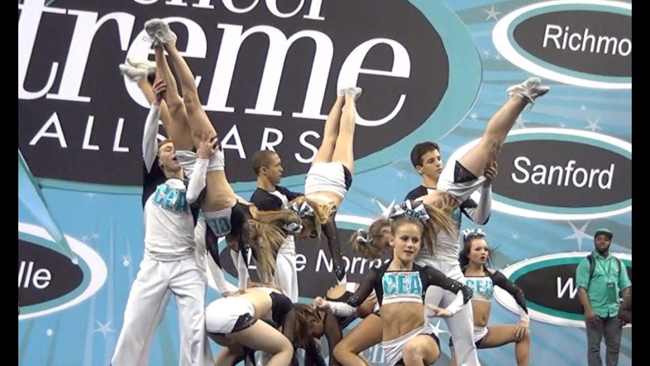 Cheer Extreme Smoex Showcase 2015 - YouTube