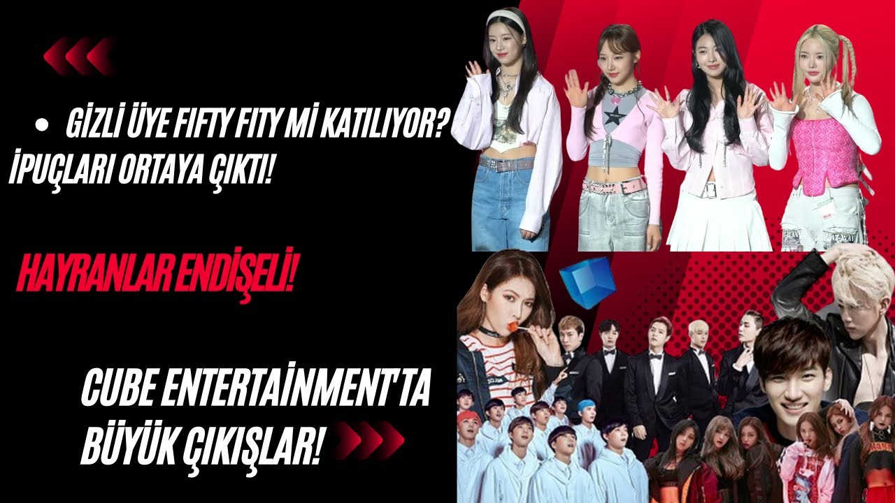 K-Pop'ta SKANDAL! 50-50 ve Cube Entertainment Dağılıyor mu? - YouTube