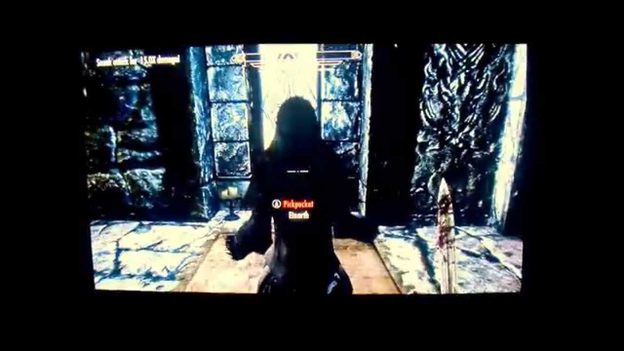 How to get Level 100 Sneak in Skyrim EASY - YouTube