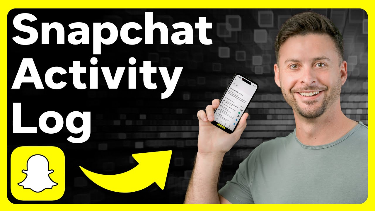 How To Check Snapchat Activity Log - YouTube