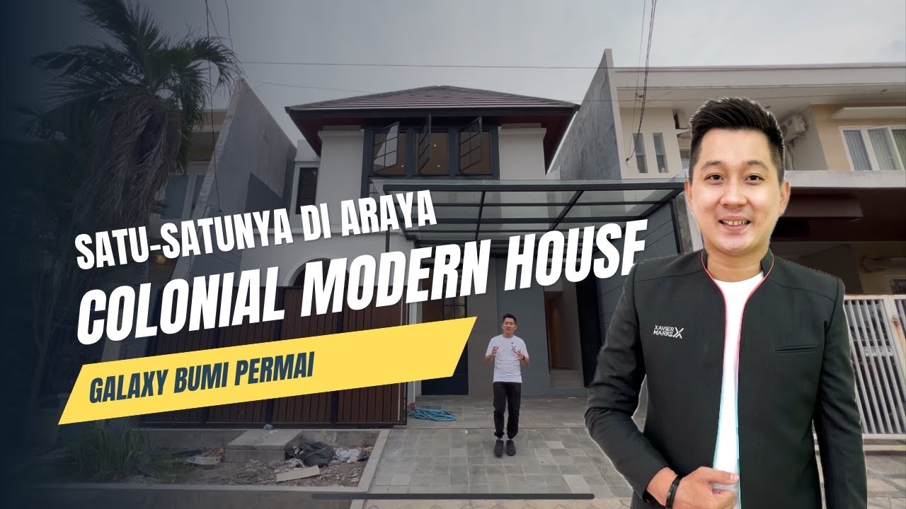 SATU-SATUNYA RUMAH DI GALAXY BUMI PERMAI DENGAN KONSEP AMERICAN ...