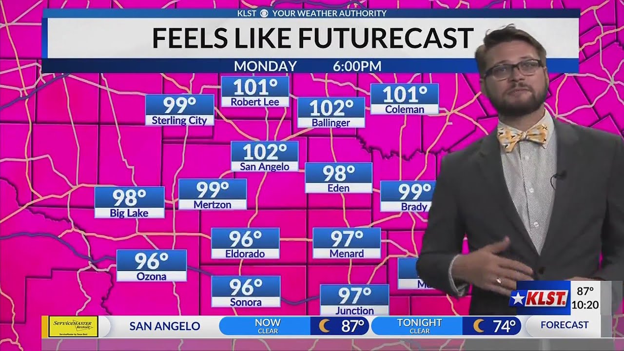 KLST News at 10:00 p.m. WEATHER - YouTube