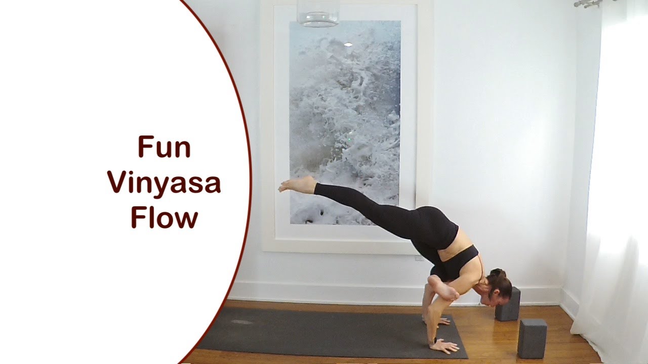 YOGA || Fun Vinyasa Flow || Under 40 Minutes - YouTube