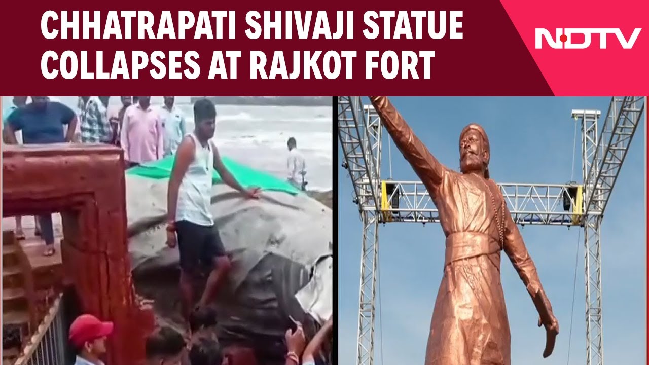 Shivaji Maharaj Statue | Chhatrapati Shivaji Statue Collapses ...
