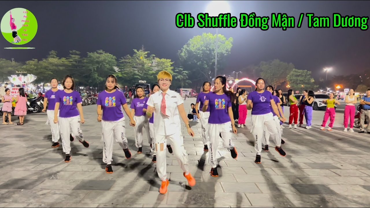 Model Talking- Nhảy Shuffle Dance ( CLB Đồng Mận Tam Dương ) - YouTube