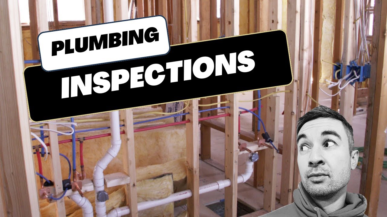 PASSING Rough In Plumbing Inspections - YouTube
