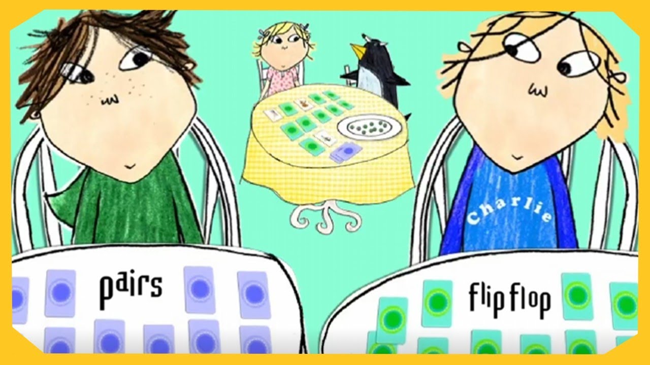 Charlie and Lola: Pairs and Flip Flop Gameplay (Browser Game) - YouTube