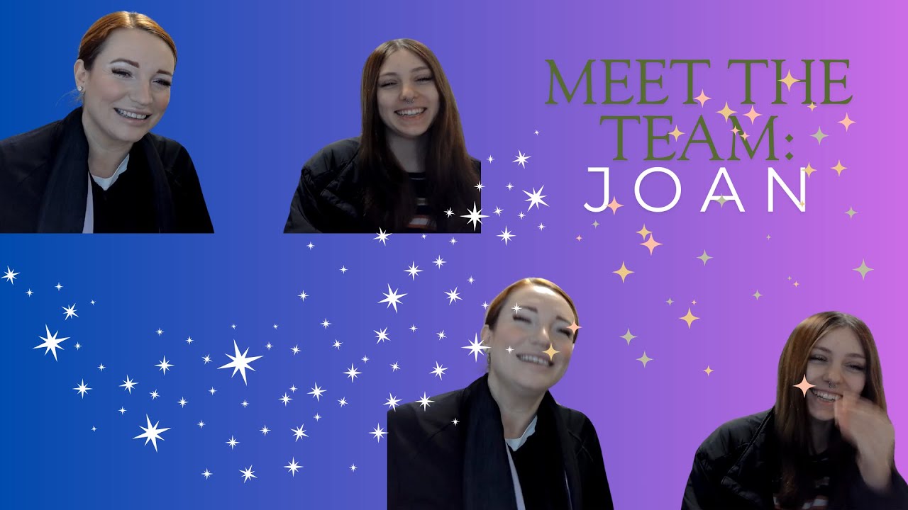 🌟💜MEET THE TEAM: JOAN 💜🌟 - YouTube