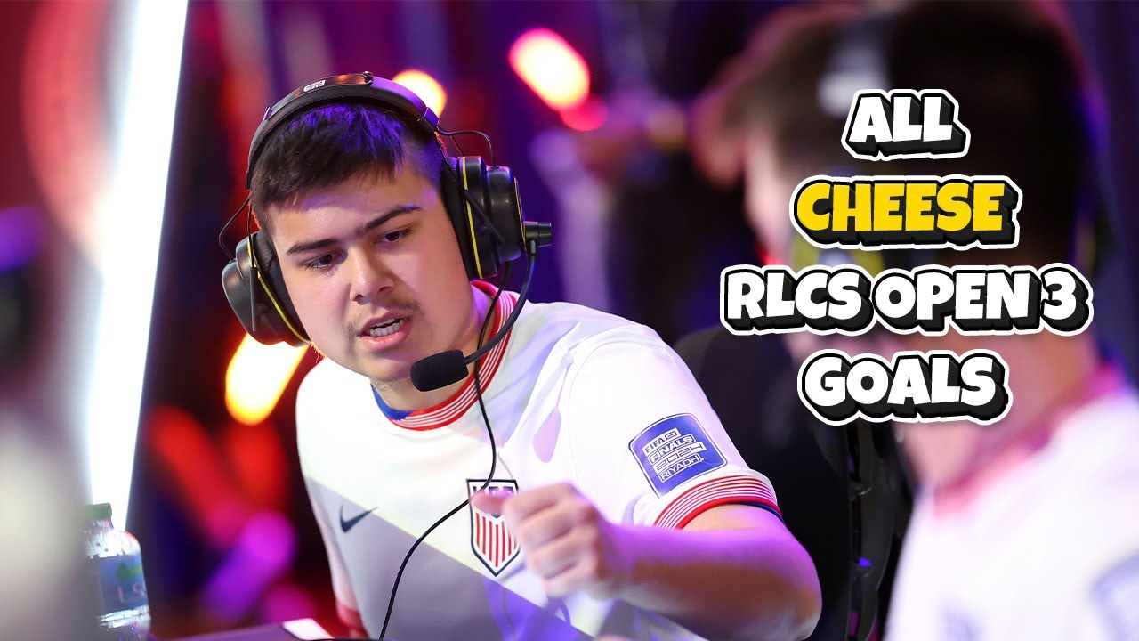 All CHEESE RLCS Open 3 Goals - YouTube