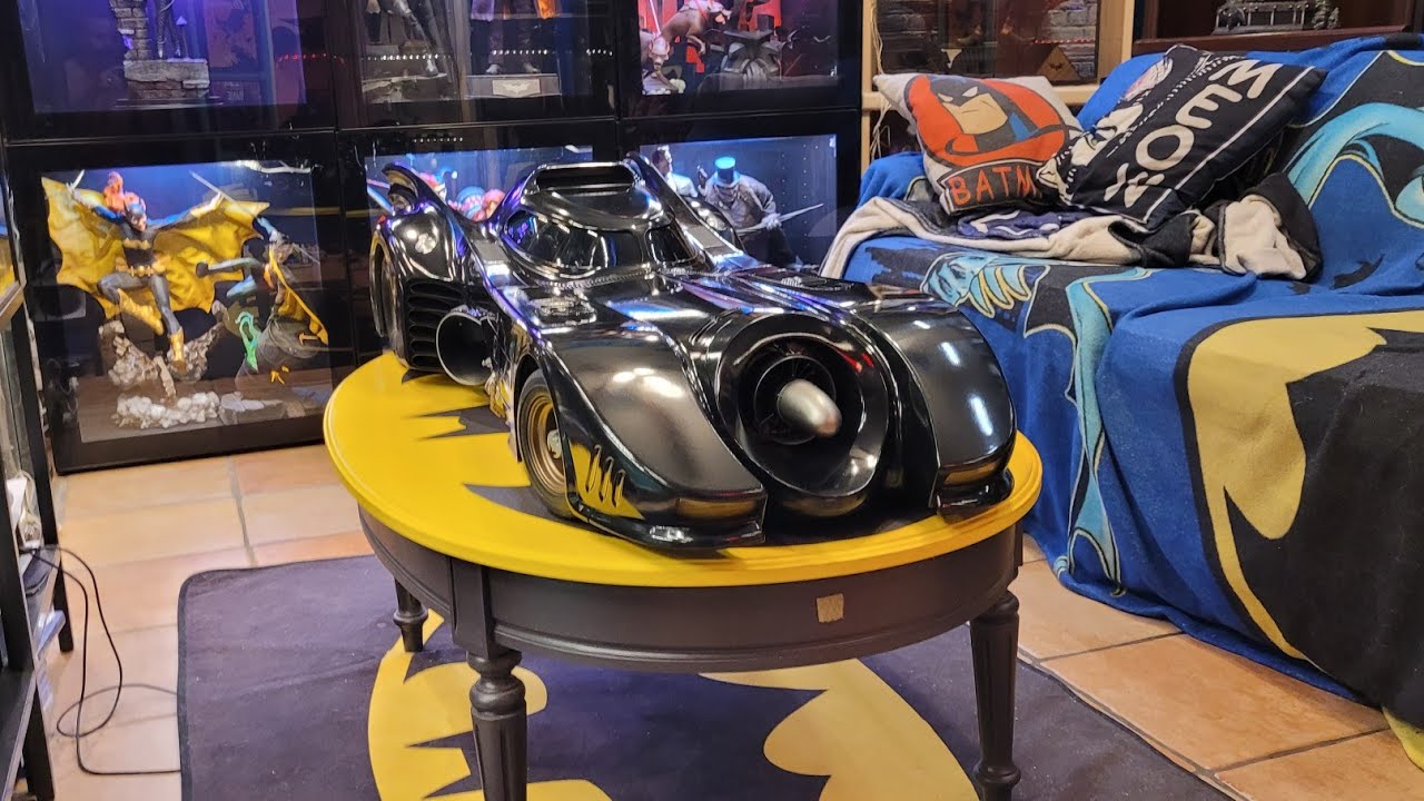Jazz inc 1/6 Scale 89 Batmobile unboxing/review - YouTube
