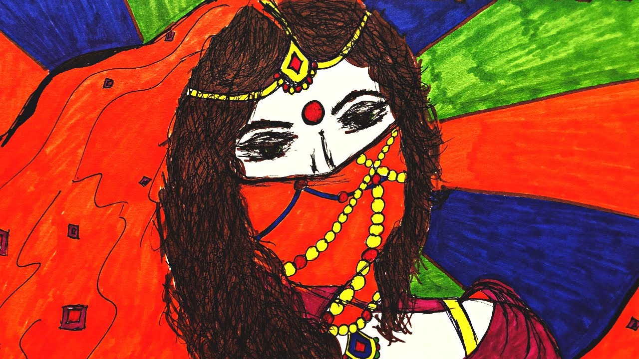 Easy Drawing Tutorials: India Drawing and Colour || Come and Draw with ...
