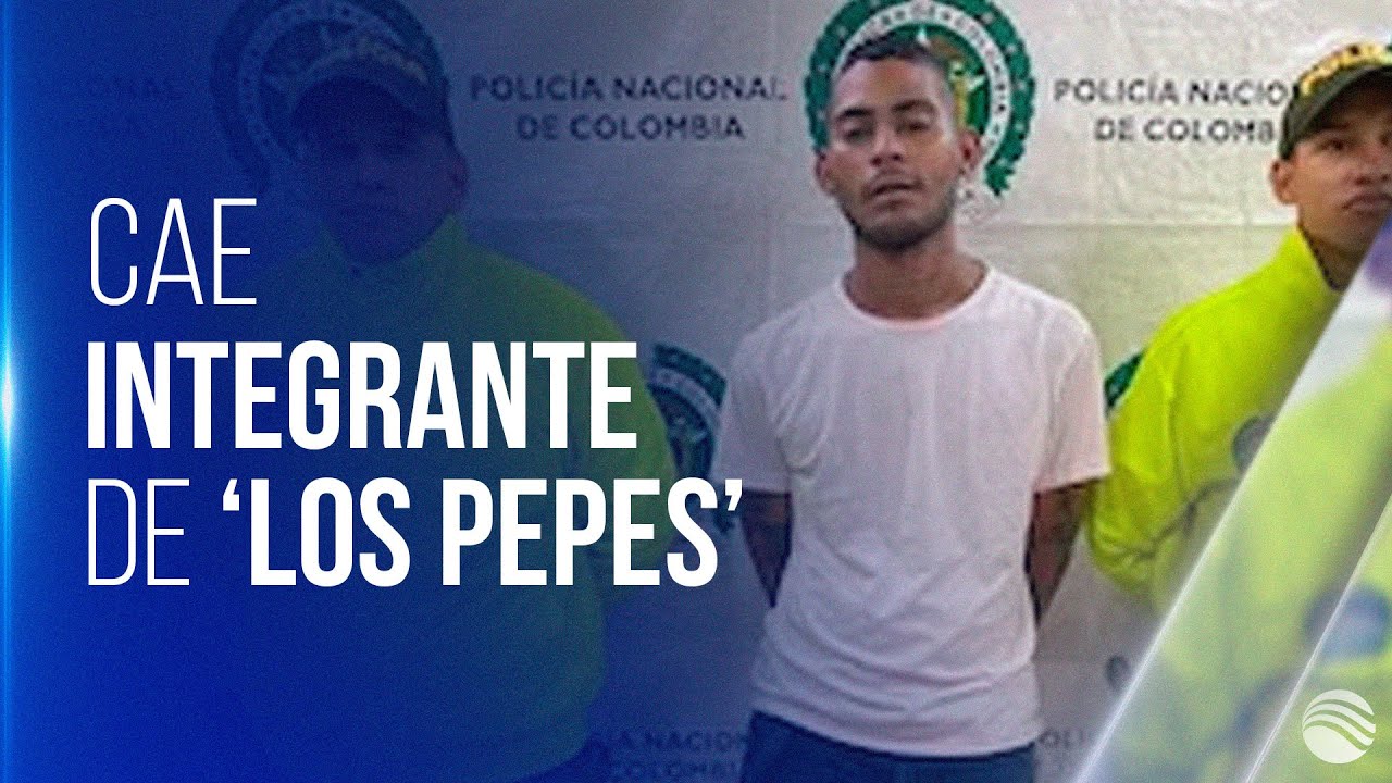 Cae peligroso integrante de la banda delincuencial 'Los Pepes' - YouTube