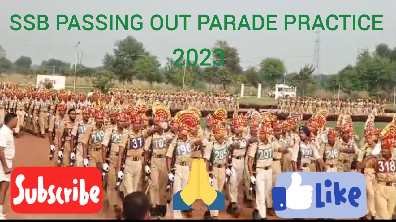 SSB PASSING OUT PARADE PRACTICE//AT BIHAR 2023 #shorts#youtubeshorts# ...