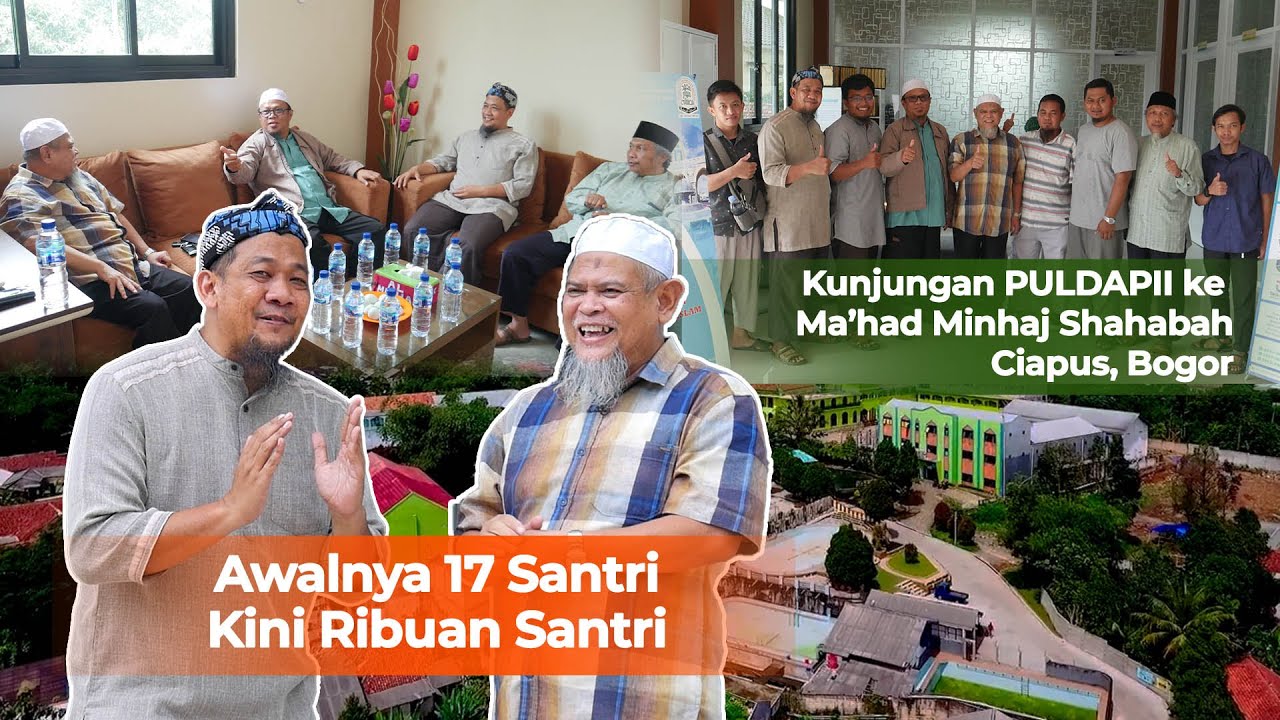 KUNJUNGAN PULDAPII KE PESANTREN MINHAJ SHAHABAH BOGOR - YouTube
