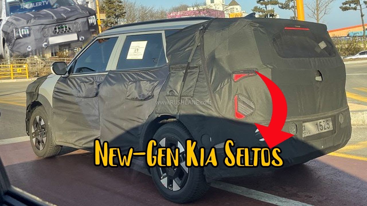 New-Gen Kia Seltos Spied With New Details - New Hybrid Powertrain ...
