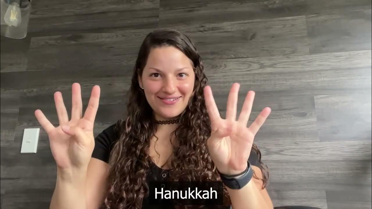 Learn ASL signs for Hanukkah with Start ASL & Our Special Guest Signer ...