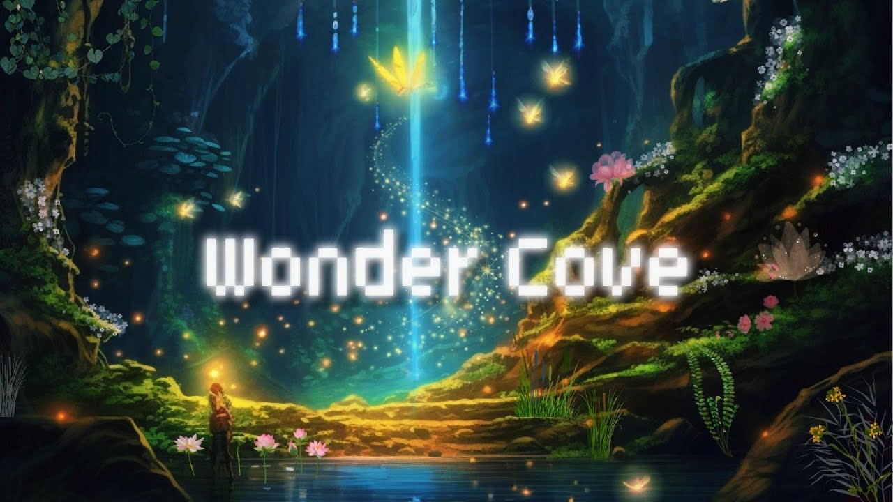 Wonder Cove 🏠 study with me in secret cove ⛅/ Lofi beats / chill mix ...