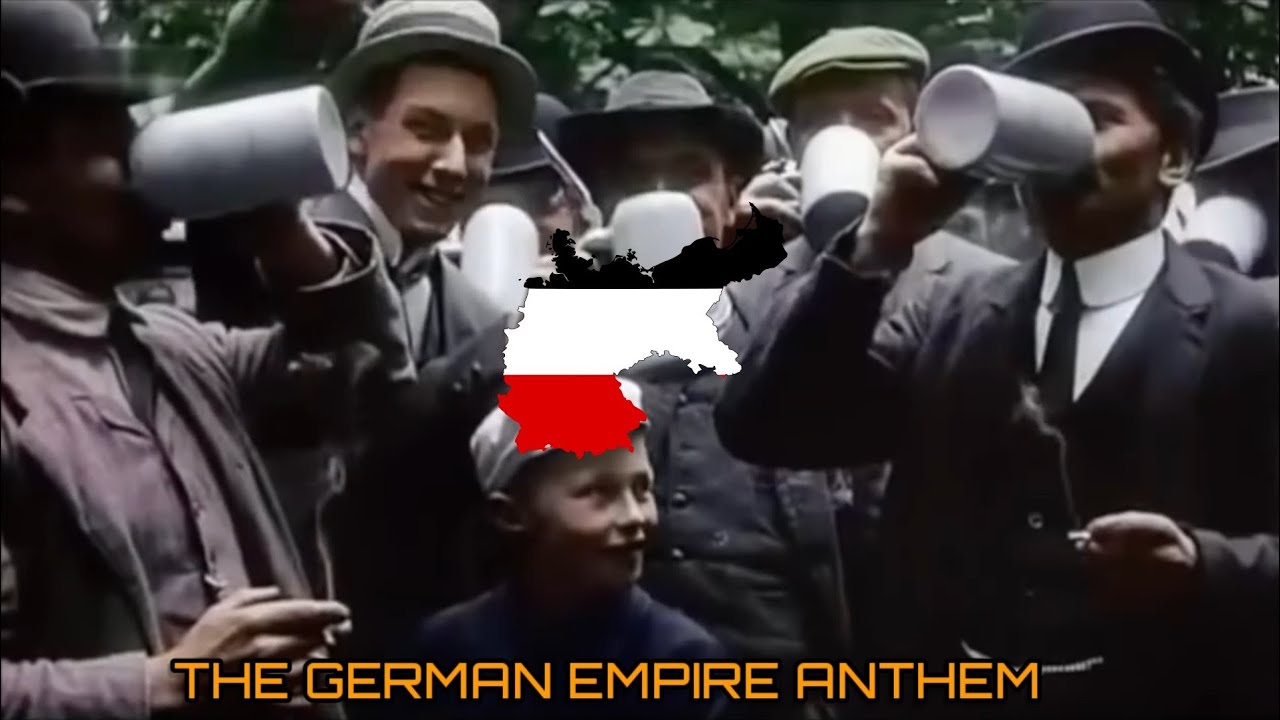 The German Empire National Anthem | Colorful video (English CC) - YouTube