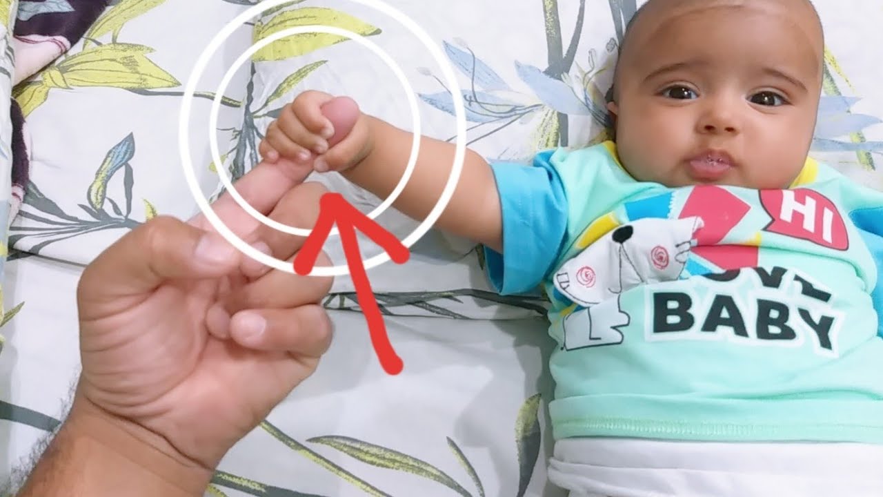 Grasp Reflex in Children - YouTube