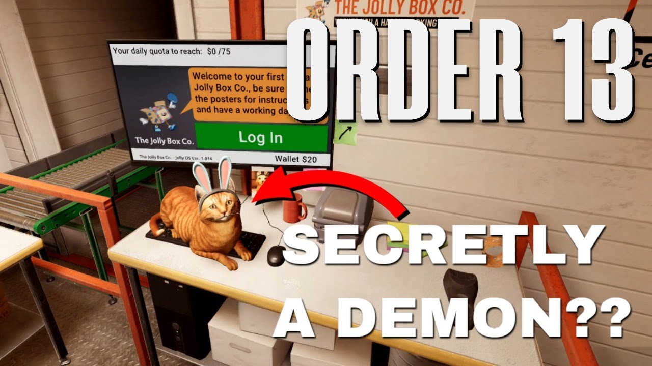 Packing Orders With My Demonic Cat | Order 13 (Full) - YouTube
