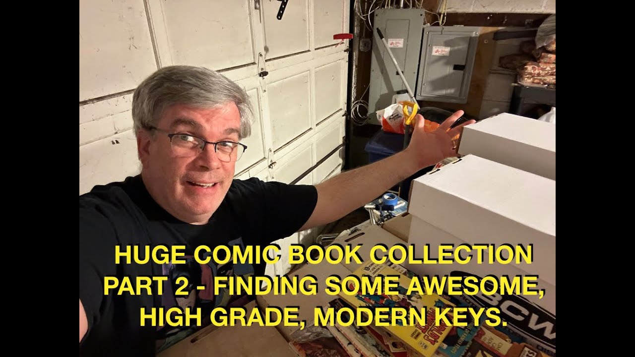 Huge Comic Book Collection Part 2 - Finding Some Awesome High Grade ...