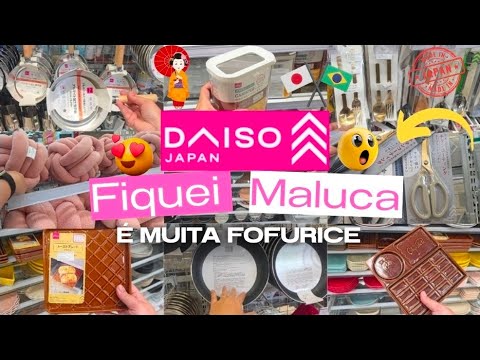 😱PERDI A NOÇÃO NA DAISO JAPAN É MUITAS COISAS LINDAS NESSA LOJA INCRÍVEL 🏷