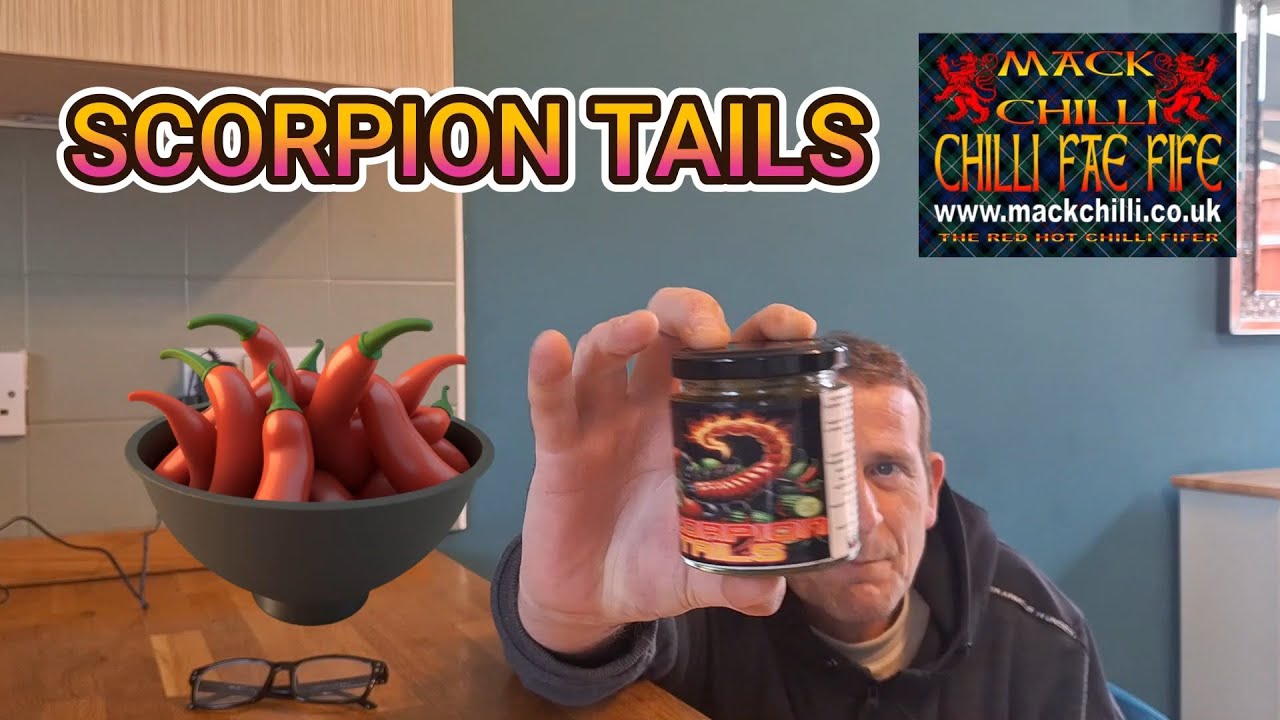 Mack Chilli Scorpion Tails Pickled Cucumbers - YouTube