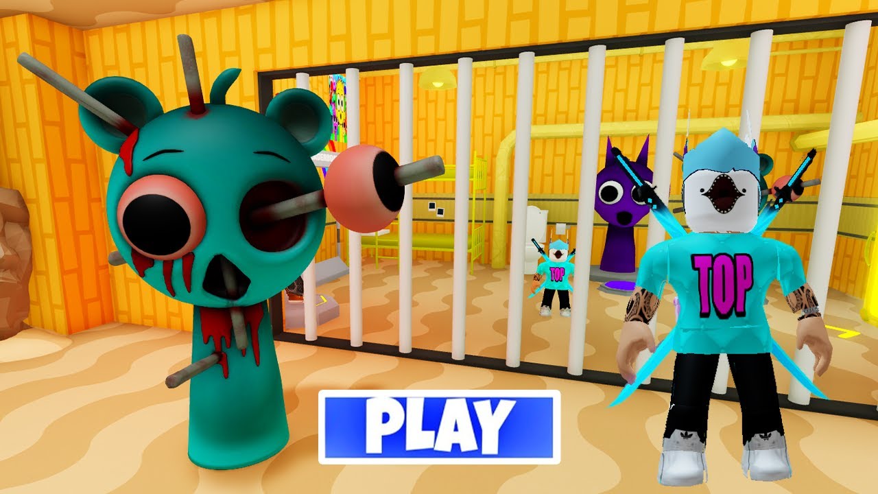 SPRUNKI PRISON RUN (OBBY) Full Gameplay Walkthrough New Update #roblox ...
