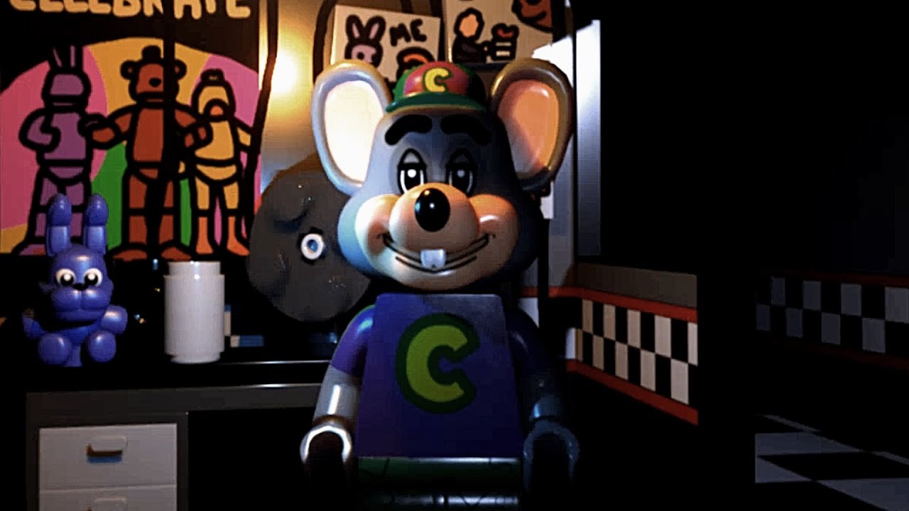 CHUCK-E-CHEESE EASTER EGG FOUND IN LEGO FIVE NIGHTS AT FREDDYS - YouTube