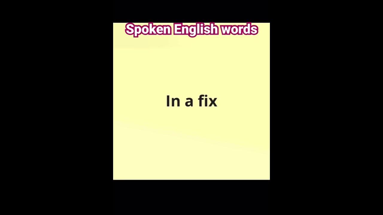 In A Fix Meaning Learning Paths 69 shorts youtubeshorts shortvideo in-a-fix-meaning-learning-paths-69-shorts-youtubeshorts-shortvideo