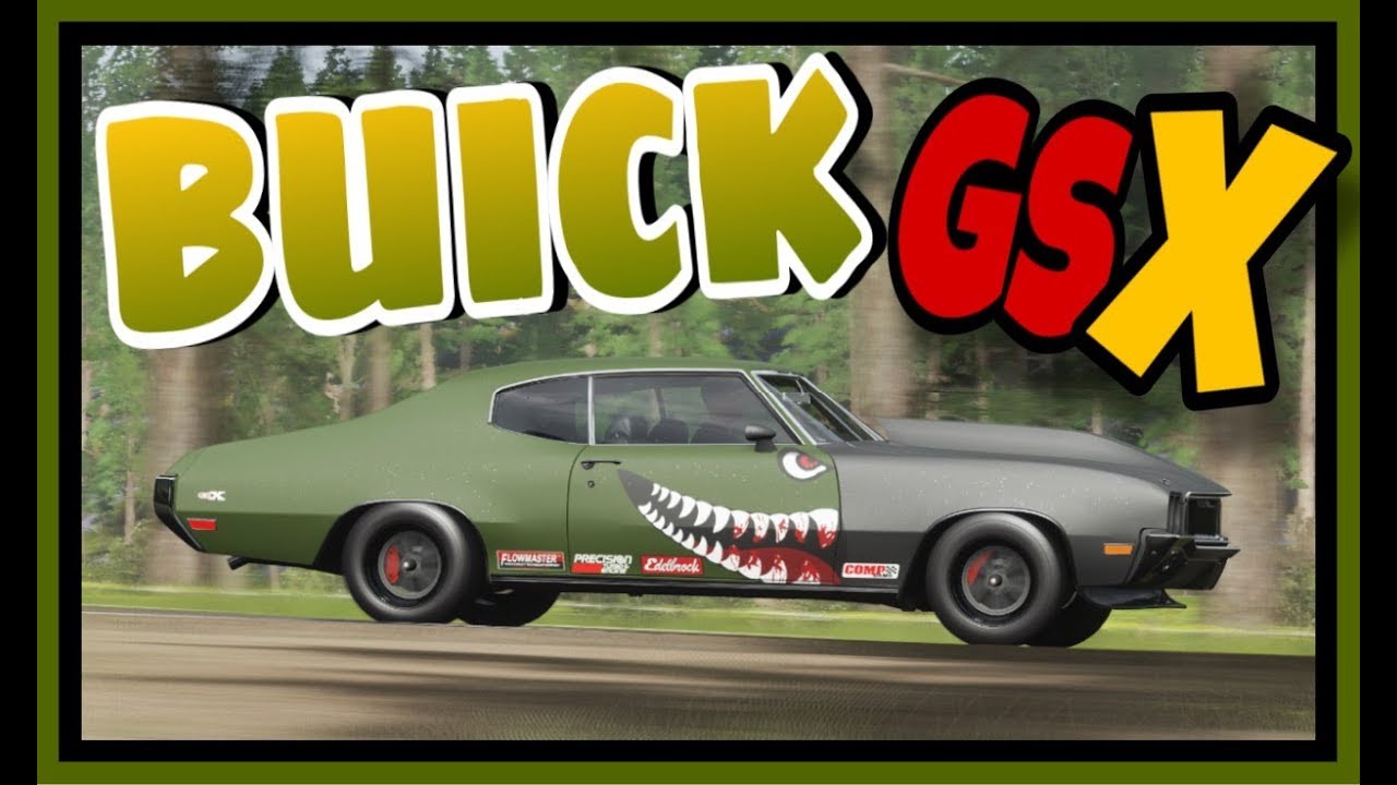 SUPER FAST - BUICK GSX - DRAG TUNE - FORZA HORIZON 4 - YouTube