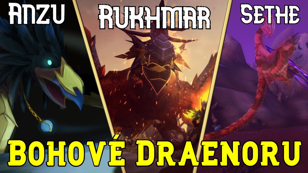 WoW Lore - Příběh Anzu, Rukhmar a Sethe [Cz/Sk] - YouTube