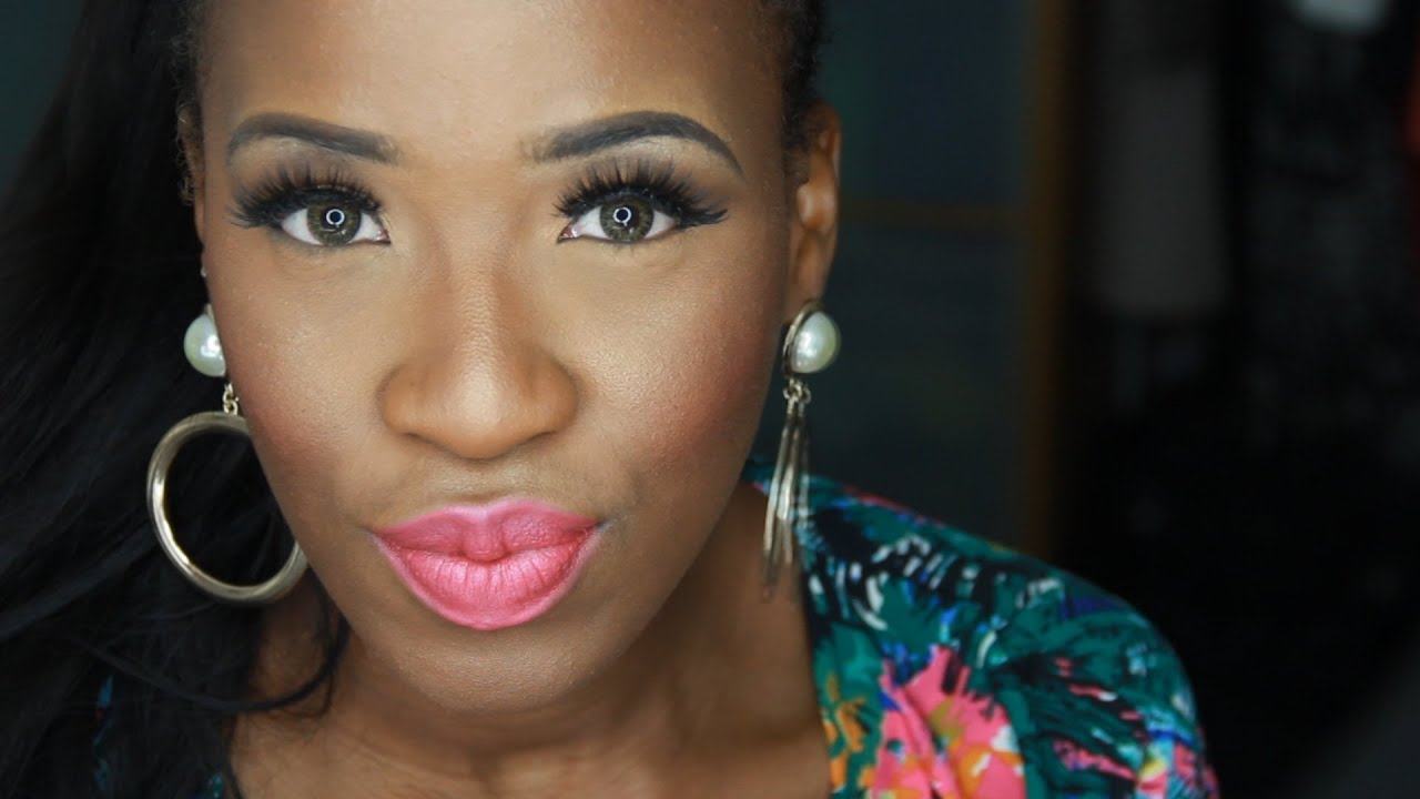 Nicki Minaj Inspired Makeup Tutorial - Easy - YouTube