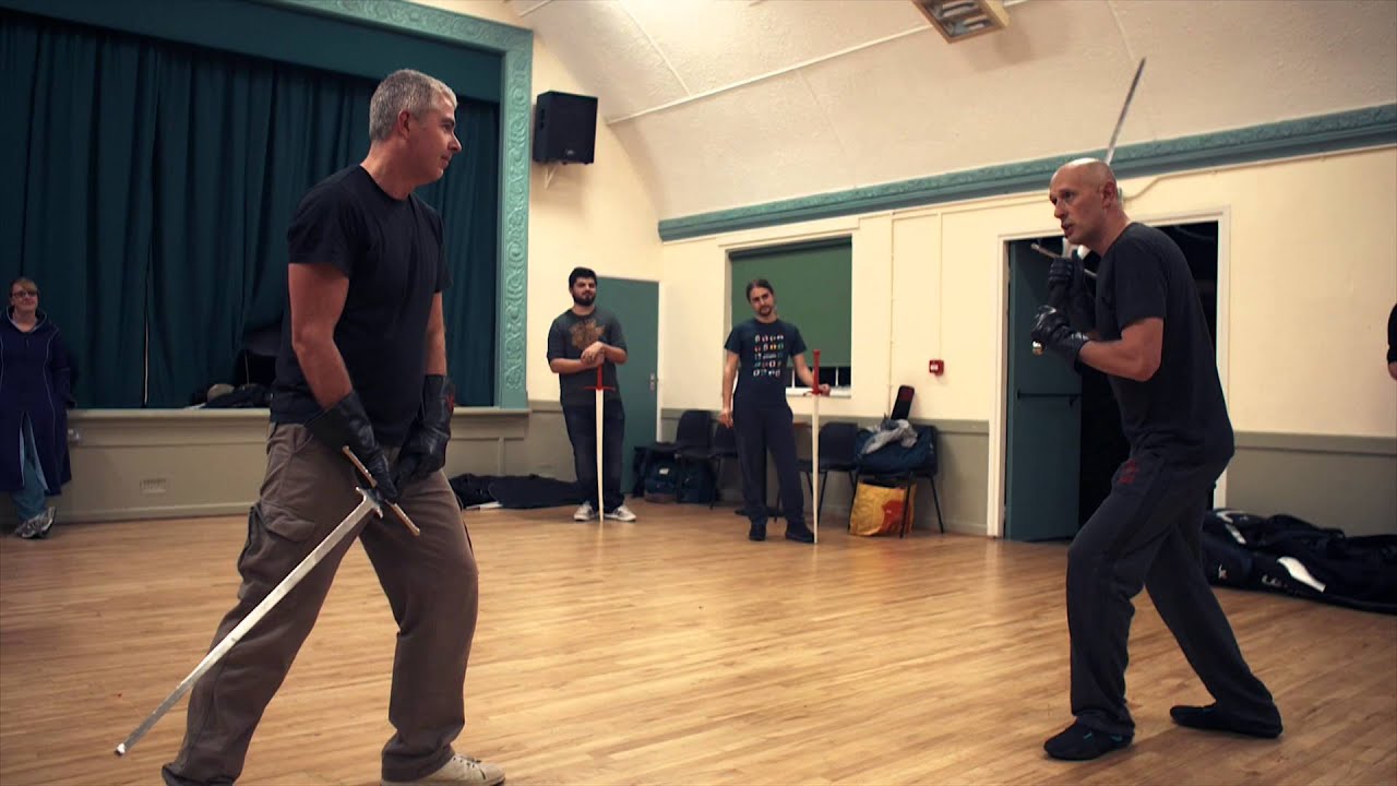 Medieval Longsword Continuing the Attack Submission Hold? - YouTube
