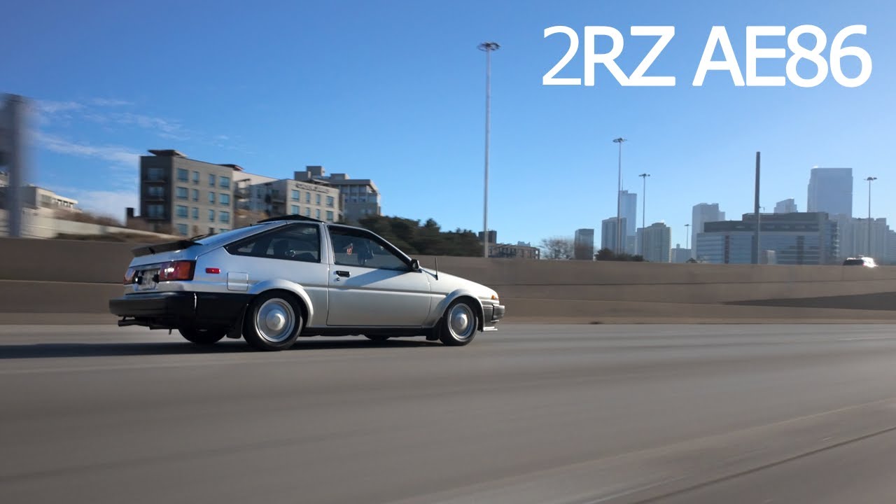 1985 Toyota AE86 2RZ Swapped #toyota #ae86 #djiosmopocket3 #car #video ...