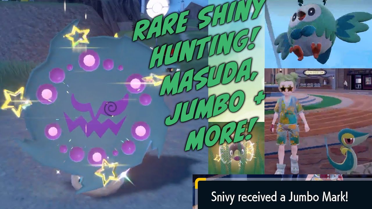SHINIES THROUGH MASUDA, JUMBO SHINY HUNTING AND MORE! SHINY POKEMON ...