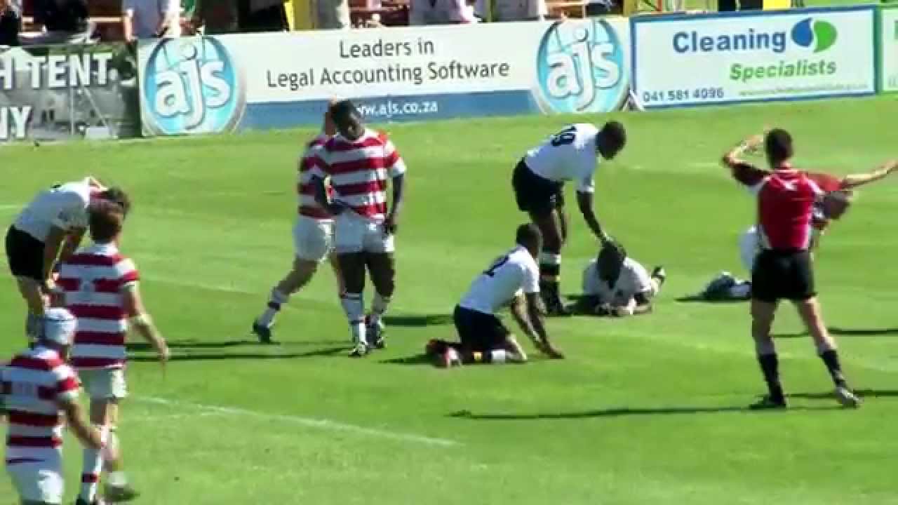 Michaelhouse v Queen's College rugby 2014 - YouTube