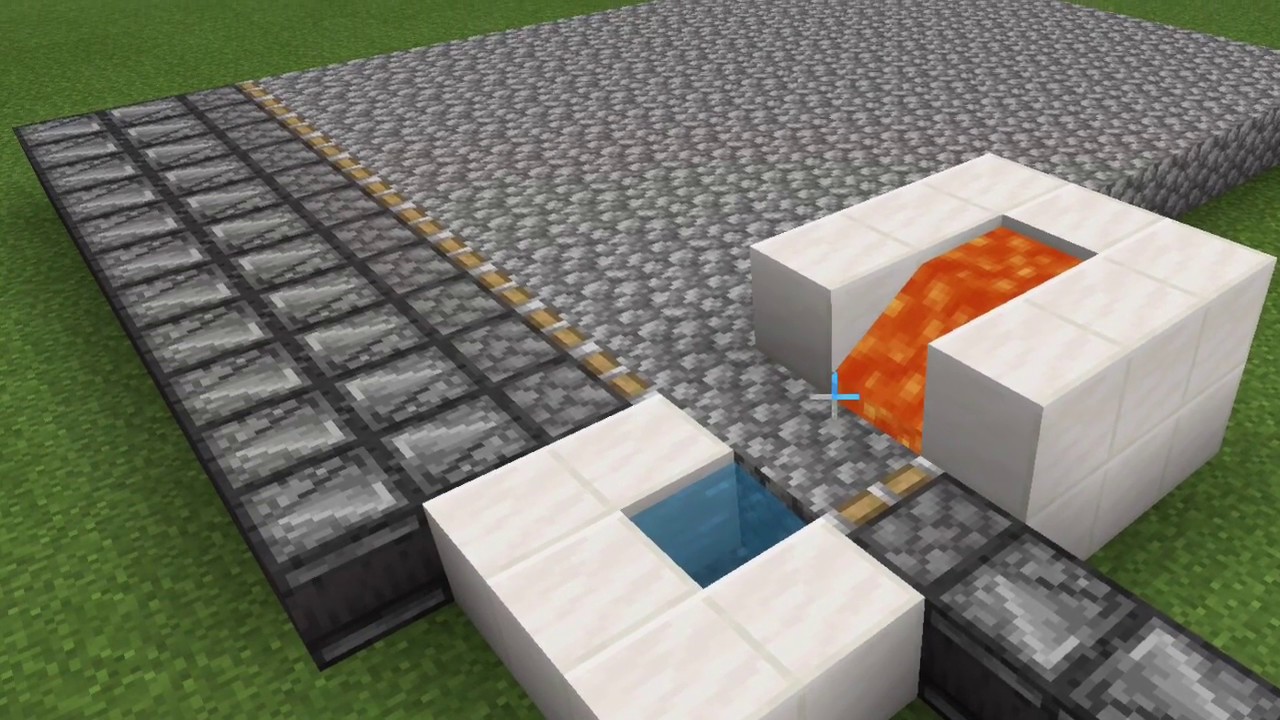 Einfache Bruchstein Farm in Minecraft | GAMEPRO-ONE - YouTube