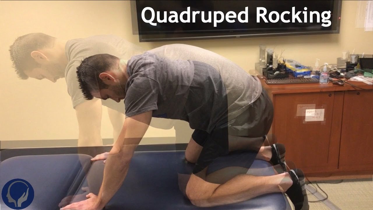 Quadruped Rocking Drill-Hip Mobility - YouTube
