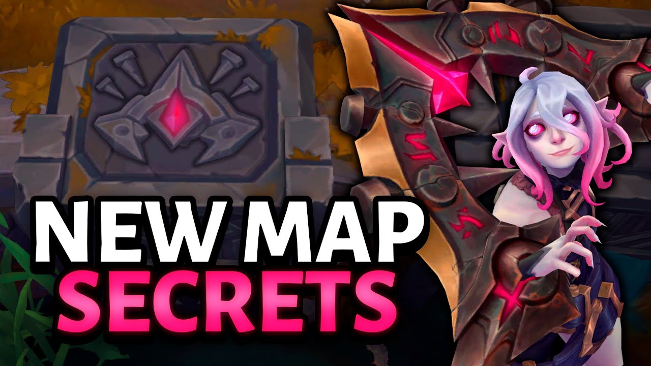 Secret Details of the New League Map - YouTube