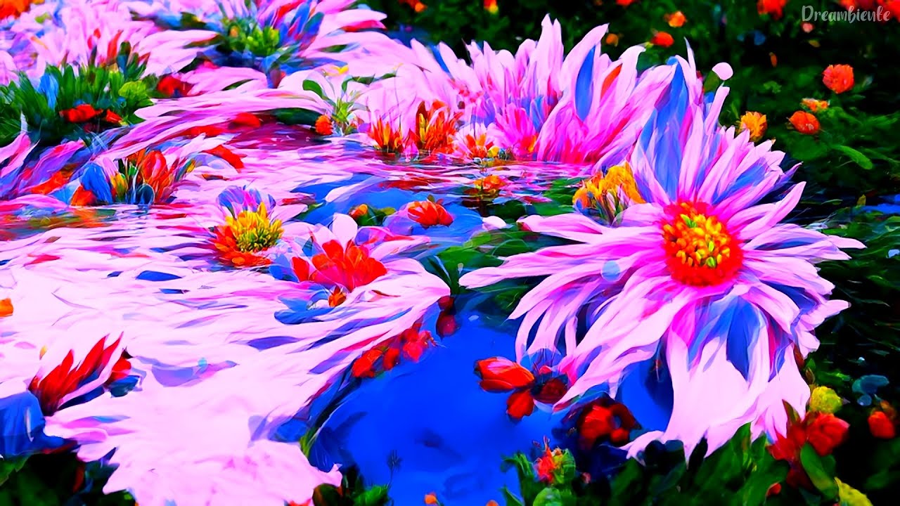 AI Dreamscape Animation - Soothing AI World | Fantasy of Artificial ...