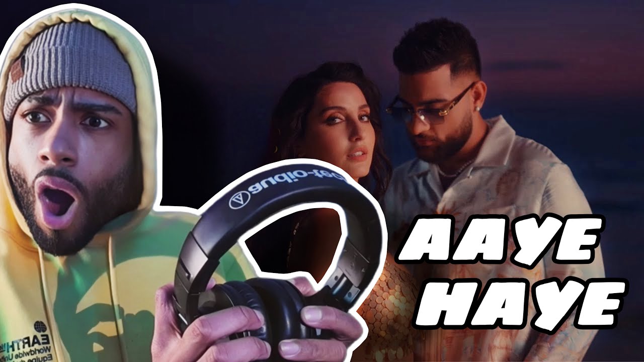 Aaye Haaye' - Karan Aujla & Nora Fatehi (Official Video) REACTION - YouTube