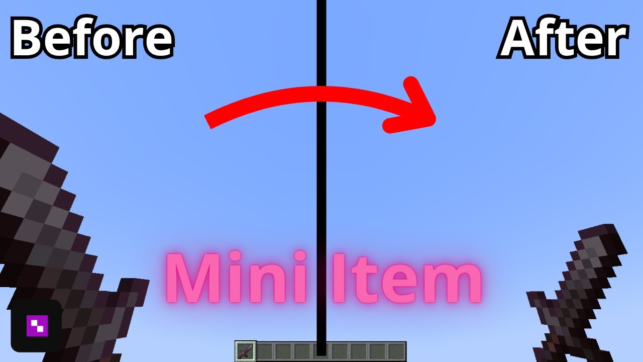 Mini Item mod for minecraft 1.21 - 1.21.5 FABRIC||Java - YouTube