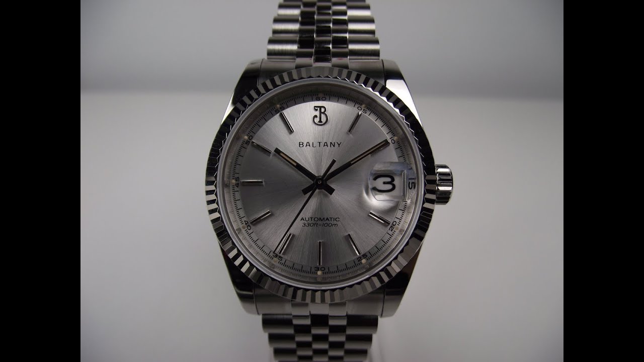 Baltany S4084 (Datejust Homage) 4K Watch Review - YouTube