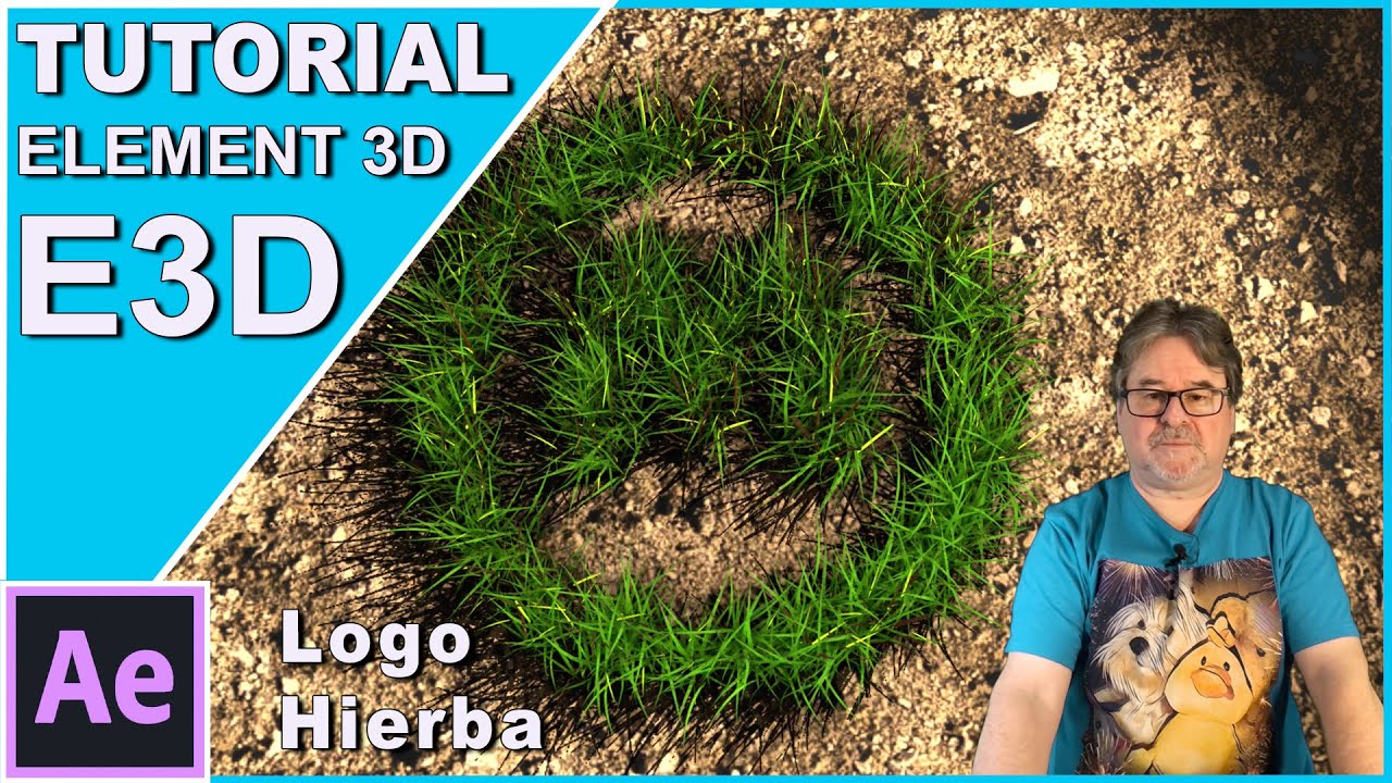 Hierba forma un logo TUTORIAL Element 3D - After Effects - YouTube